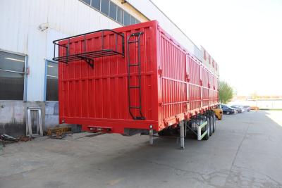 China ABS Anti-lock Braking System Integrated Flatbed Trailer for Transport Truck 2/3 Axle for sale