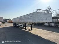 China 8/12 Tires Versatile Features Box Semi-Trailer Flatbed Trailer Cargo Transport Truck Trailer for sale