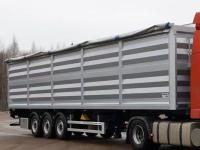China Box Semi Trailer Heavy Duty 30t Cargo Transport Truck Trailer with 2/3 Axle Number for sale