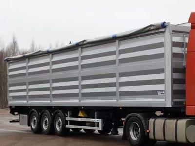 China Box Semi Trailer Heavy Duty 30t Cargo Transport Truck Trailer with 2/3 Axle Number for sale