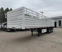 China Self dumping 40FT 80tons Stake Cargo Fence Container Semi Truck Trailer AND9407CXY for sale