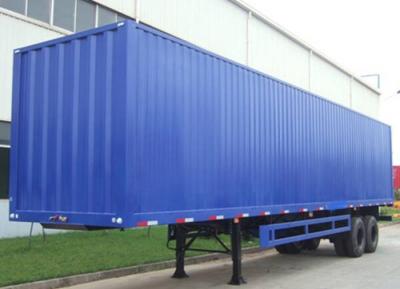 China Ottc Certification 3 Axle Box Type Semi Trailer For Heavy Duty Transportation for sale