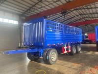 China 8/12 Tire Number Heavy Duty Draw Bar Full Trailer for Timber and Heavy Cargo Handling for sale