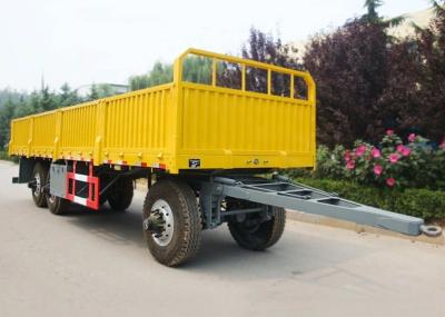 China 1310mm Wheel Base Heavy Duty Bulk Cargo Transport Trailer For Timber Requirements for sale