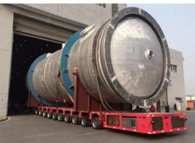 China Tensile Steel Trailer SPMT With Cross Arm Type Suspension Systems In Customized Size for sale