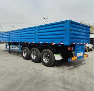 China Heavy Duty Steel Flatbed Trailer With Enhanced Load Capacity for sale