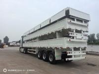 China Side Wall Truck Trailer Enclosed Fence Cargo Transport Truck Semi Trailer AND9400 for sale