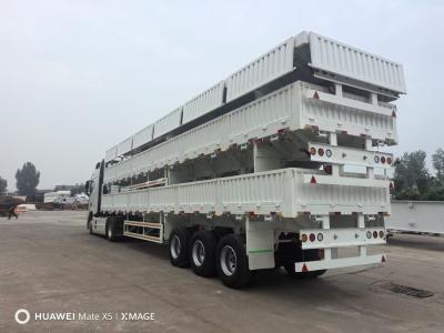 China Side Wall Truck Trailer Enclosed Fence Cargo Transport Truck Semi Trailer AND9400 for sale