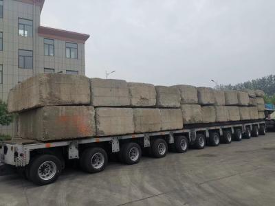 China Flatbed Self Propelled Modular Transporter Semi Trailer For Heavy Duty Transportation for sale