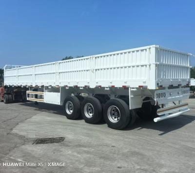 China 1310mm Wheel Base Side Wall / Side Drop / Side Board / Cargo Transport Truck Semi Trailer for sale