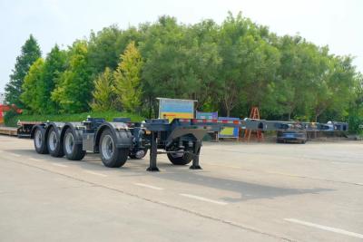 China 12 Tire Versatile Intermodal Chassis Semi-Trailer Sturdy For Container Transportation for sale
