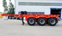 China Heavy-Duty Container Chassis Semi-Trailer Truck Optimal Strength for Global Shipping for sale