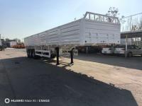 China 30t 50t Dry Cargo Carrier Fence Side Wall Van Truck Semi Trailer with Fuwa / BPW Axle for sale