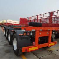 China Landing Gear Jost E100 AND9401TJZ Bulk Light Cargo Lorry Chassis Skeleton Semi Trailer for sale