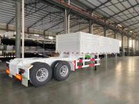 China Multi Purpose Railing Sidewall Cargo Truck Trailer Semi Trailer for sale