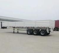 China 12 Tire Multifunctional Side Wall Fence Cargo Semi Truck Trailer with Fuwa / BPW Axle for sale