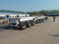 China Manufactured 2 3 Axles 20 Container Chassis Skeleton Semi Trailer for sale