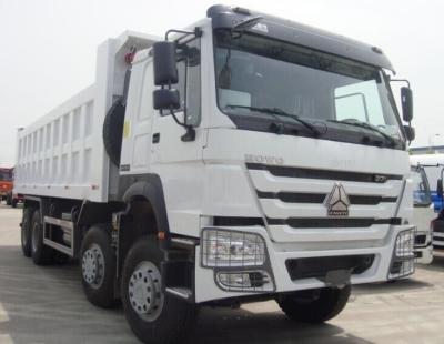 China Supply HOWO Heavy Duty 371HP Cargo 8*4 HOWO 12 Wheel Dump Tipper Trucks Transpot for sale