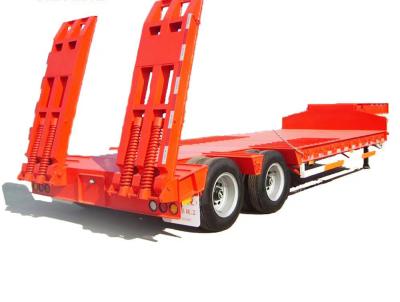 China 90-120t Load Capacity Heavy Duty Semi Trailers with Self-dumping Capability for sale