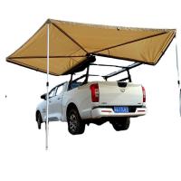 China 4wd Foxwing Car Camping 270 Degree Fan Tent Heavy Duty Car Canopy Tent for sale
