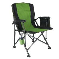 China 3C Square Camping Outdoor Chairs Beach Chair With Cup Holder Armrest 130kg for sale