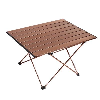 China 68CM PE Rollup Picnic Portable Folding Camping Table Water Resistant for sale