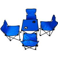 China Travel Outdoor Portable Folding Table And Chair Set Aluminium Foldable Table With Chairs for sale