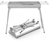 China POP Backyard Charcoal BBQ Stove Grill Portable Folding Charcoal Bbq Stove for sale