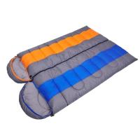 China 220cm Outdoor Waterproof Camping Sleeping Gear Lightweight Envelope Sleeping Bag 4 Season for sale