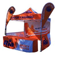 China 300D 420D Polyester Outdoor Event Tent Aluminium Frame Trade Show Pop Up Exhibition Tent for sale