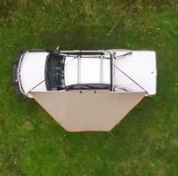 China New Car Awning 4x4 4wd 180 Degree Awning Side Rooftop Tent for Car Side Awning 180 for sale