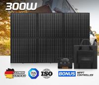 China Foldable Solar Panel 300W Folding Portable Solar Panel Solar Blanket for Solar System for sale