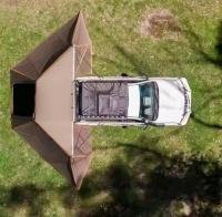 China 4x4 180 Degree Car Side Awning Freestanding  Waterproof Free-standing Awning for sale