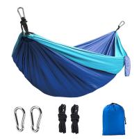 China New High Quality Outdoor Portable Parachute Hanging Hammock Softest Nylon Hammock Swing Camping Hammock for sale