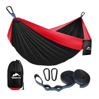 China 2022 New High Quality Portable Nylon parachute Camping Hanging Folding Outdoor Hammock for sale