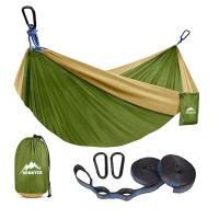 China 2022 New High Quality Portable Nylon parachute Camping Hanging Folding Outdoor Hammock for sale