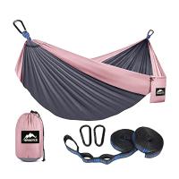 China SPAKYCE High Quality Colorful Custom Nylon  Camping Hammock Tree Hammock Portable  Hammocks for sale