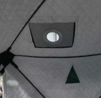 China Thermal Insulated Waterproof Pop-Up Design Ice Fishing Tent and Sauna Tent for Outdoor Use for sale