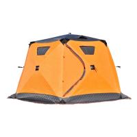 China Outdoor Winter Cold Pop-Up Portable Hub-Style Ice Fishing Shelter Sauna Tent Snow House Easy to Carry Oxford Fabric Fishing Tent for sale