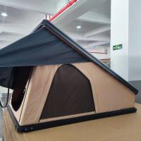 China OEM 4x4 Waterproof Aluminum Clamshell Hard Shell Rooftop Tent Z Roof Top Tent for 3-4 People Made of Oxford Fabric for Camping for sale