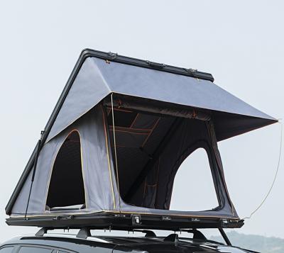 China Aluminum Waterproof Rooftop Tent Hard Shell Pop up HardShell Rooftop Tent for Camping Truck Jeep Car SUV Van for sale