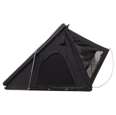 China Aluminum Rooftop Tent Hard Shell Roof Top Tent Hardshell Camping 2-3 People  Roof Tent for Van Jeep SUV Truck for sale