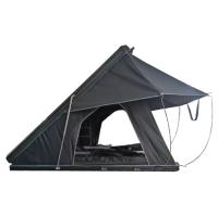 China Aluminum Rooftop Tent Hard Shell Roof Top Tent Hardshell Camping 2-3 People  Roof Tent for Van Jeep SUV Truck for sale