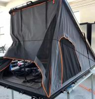 China Camp Aluminum 3-4 Person Outdoor Hiking Rooftop Roof Top Car Tent Triangle Clamshell Hard Shell Top Roof Tent for sale