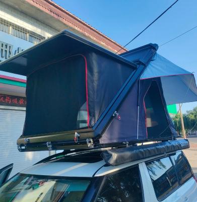 China Wholesale Car Rooftop Tent Mounted Hard Shell ABS 3-4 Person Large Space Outdoor Camp Sleeping SUV Roof Top Tent for sale