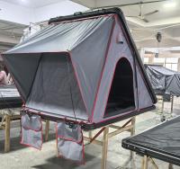 China Pickup Camper Rooftoptent Aluminum Hard Shell Pop up Rooftop Tent Roof Shell Tent 4 Person 4x4 Rooftent for Car Camping for sale