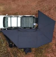 China 4WD Waterproof Car Awning Tent Foxwing 360 Degree Large Standing 360 Awning Camping Extended With Side Wall for sale