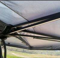 China 4WD Waterproof Car Awning Tent Foxwing 360 Degree Large Standing 360 Awning Camping Extended With Side Wall for sale