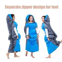China Factory Direct Outdoor Camping Stretchable Sleeping Bag Four Seasons Adult Thickened Warm Sleeping Bag for sale