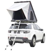 China Outdoor Aluminum Alloy Triangle Roof Tent for Car/SUV Automatic Quick Open Feature for sale
